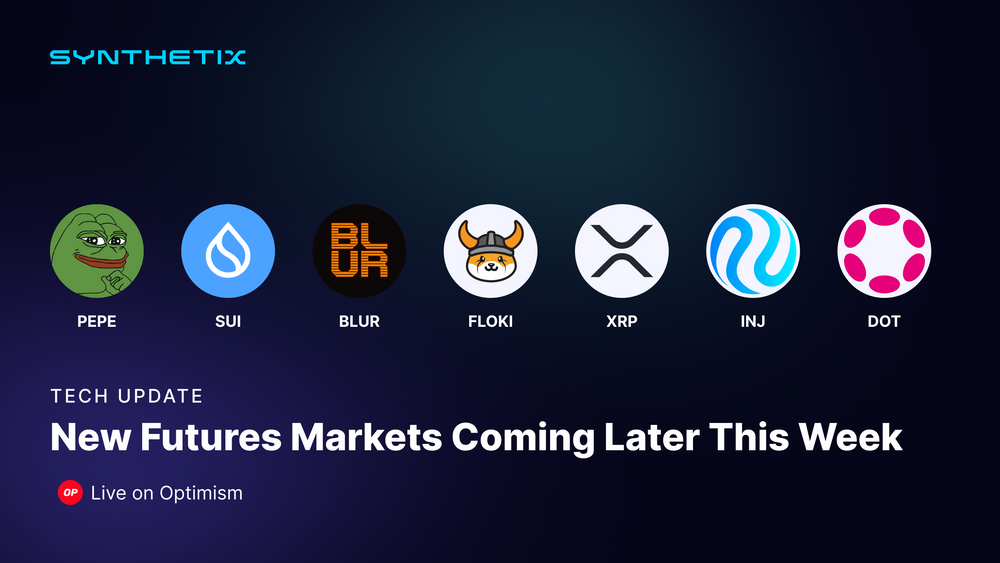 7 New Synthetix Perps Markets are now live - SIP 2014 / 2015