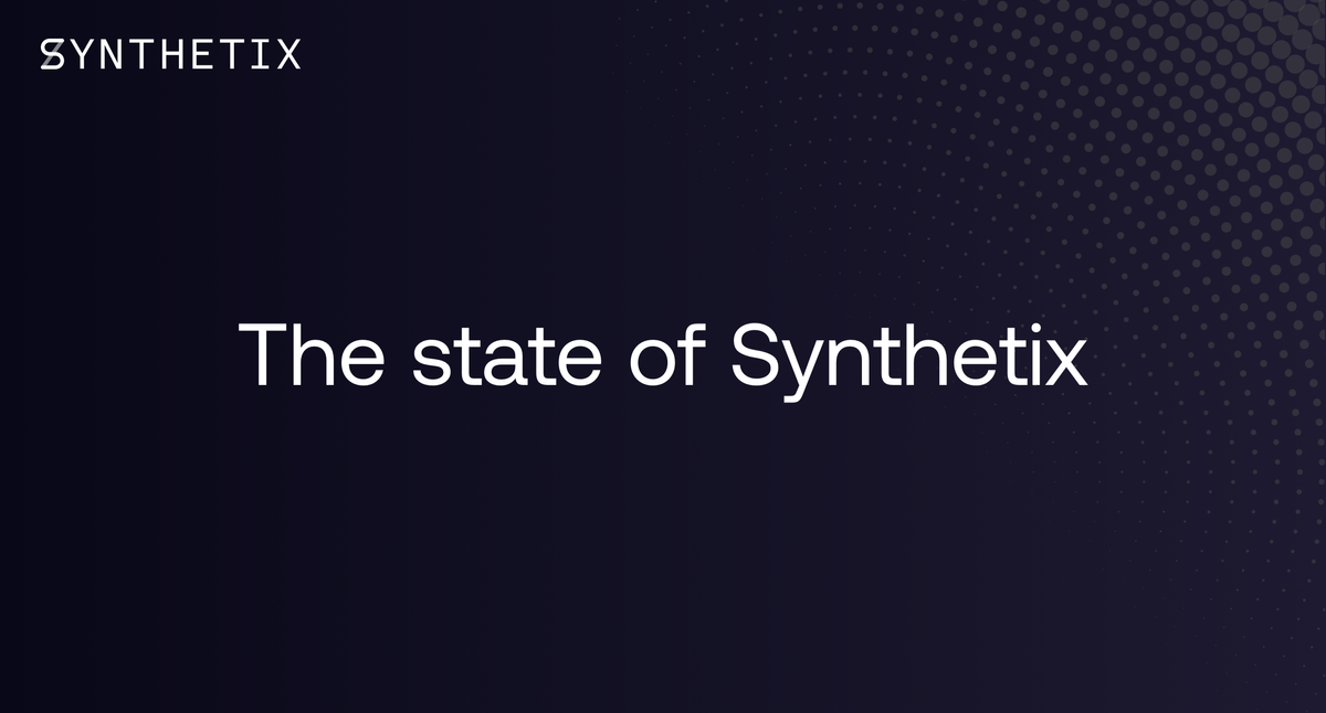 The state of Synthetix