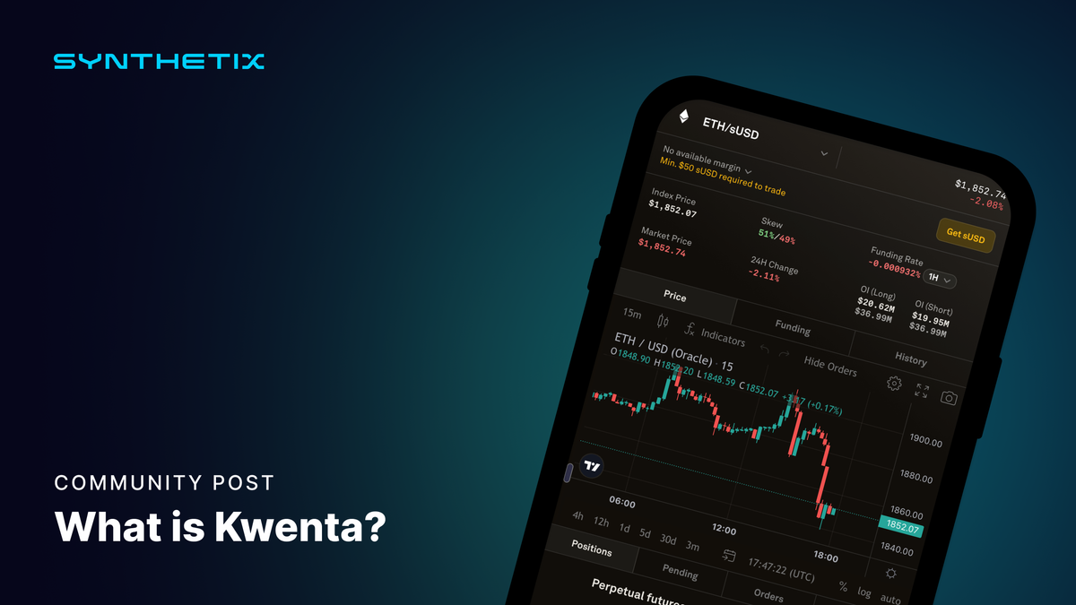 What is Kwenta? Everything you need to know about the leading Synthetix Perps integrator