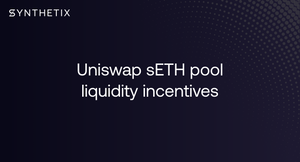 Uniswap sETH Pool Liquidity Incentives